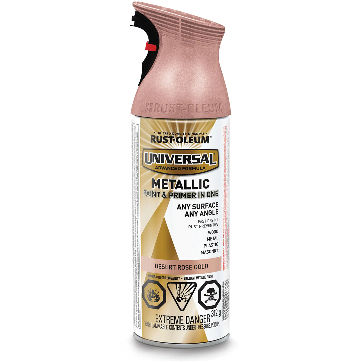 Universal® Spray Paint, Pink, Aerosol Can, Metallic Can — Solutions ...