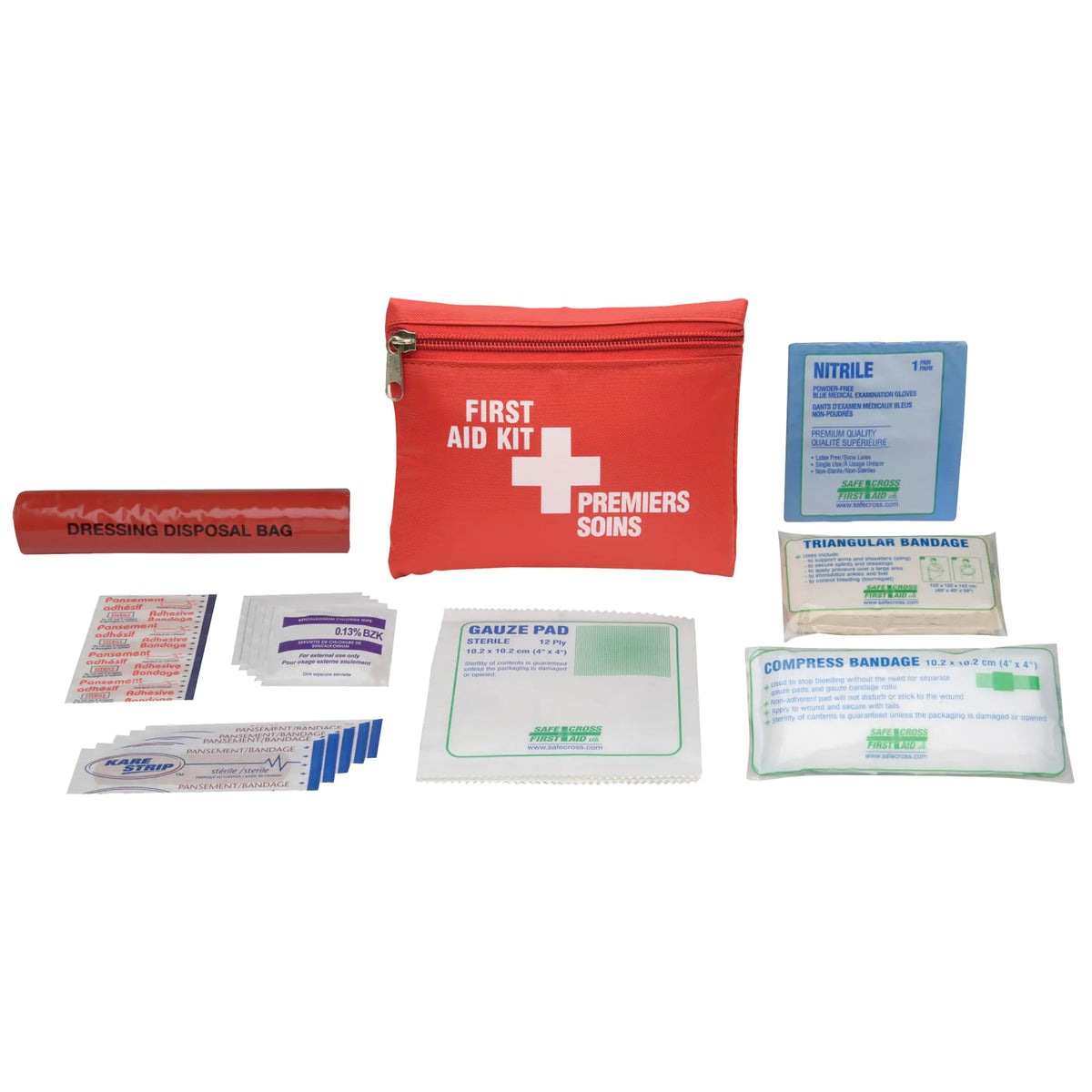Yukon First Aid Kits, Class 1 medical Device, Belt Pouch — Solutions ...
